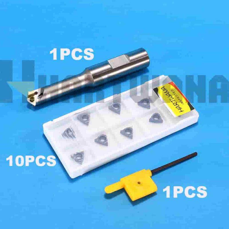 HARTWANA Indexable Thread Mill 3 Flute Carbide Thread Mill For CNC ...