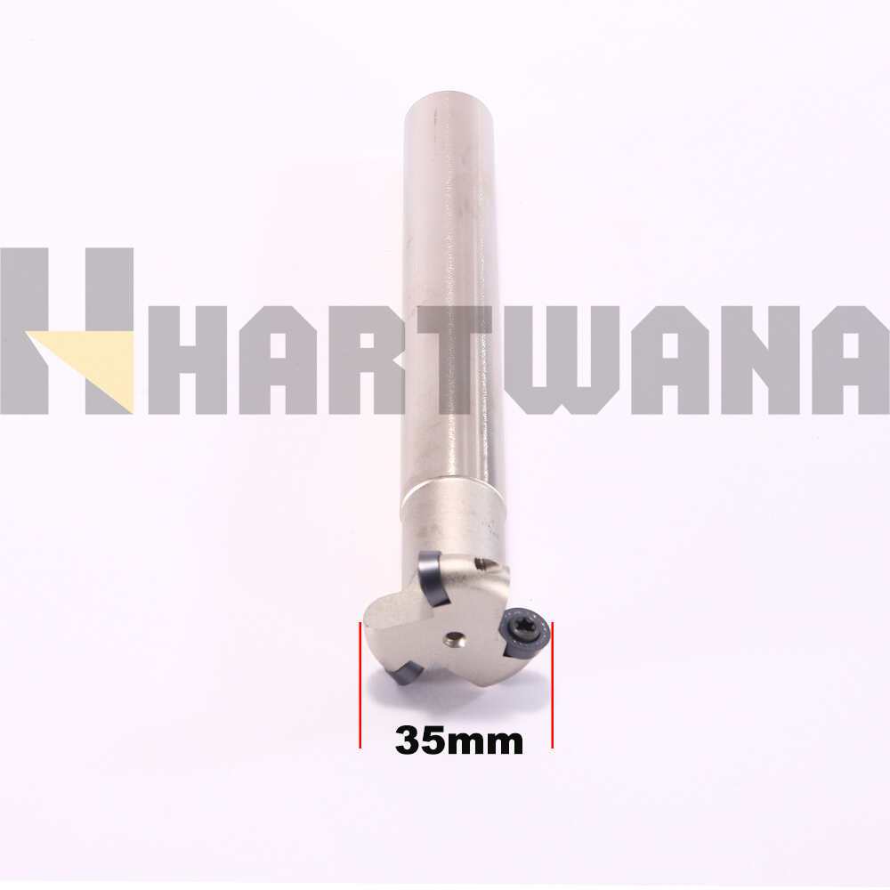 HARTWANA T Slot Cutter Side Milling Cutter Indexable End Mills 35mm 3 ...
