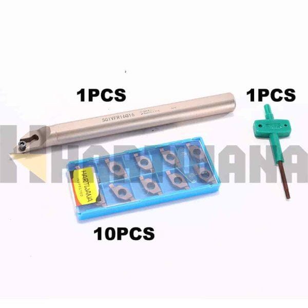 HARTWANA Face Grooving Tool Indexable Tool Holder Carbide Grooving ...