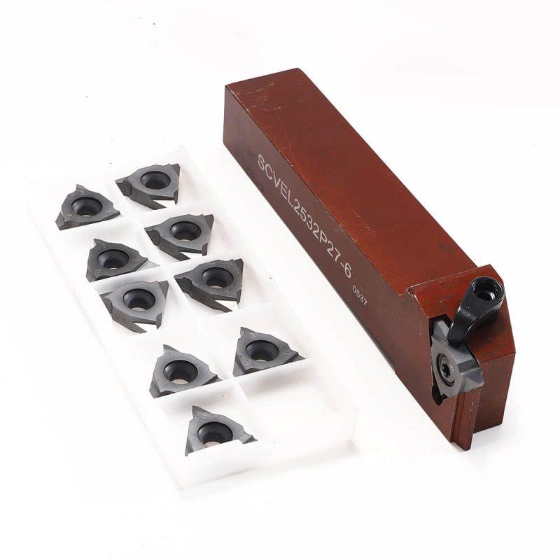 Lathe Threading Tool Thread Cutting Tool Left Hand Tool 30° Metric ...