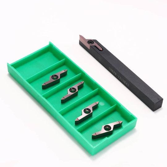 Lathe Threading Tool Turning Tool Holder 12mm CNC Swiss Lathe 55 Degree ...