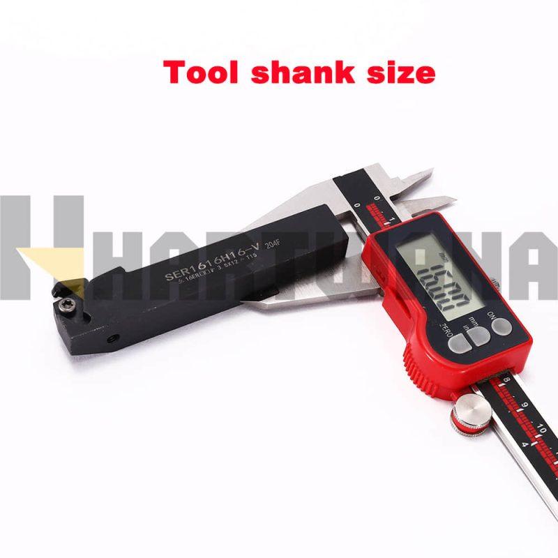 HARTWANA Lathe Threading Tool Turning Tools Vertical 30° Metric ...
